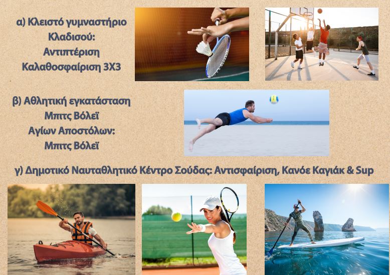 Αθλητικές βιωματικές δράσεις σε συνδυασμό με περιπατητικές διαδρομές ...