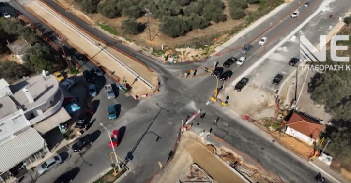 Βίντεο - Νέες κυκλοφοριακές ρυθμίσεις στον κόμβο των Μουρνιών - "Μέχρι ...